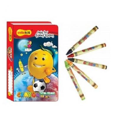 Sáp màu Thiên Long CR-C07 (10 màu) | Thiên Kim Nguyên